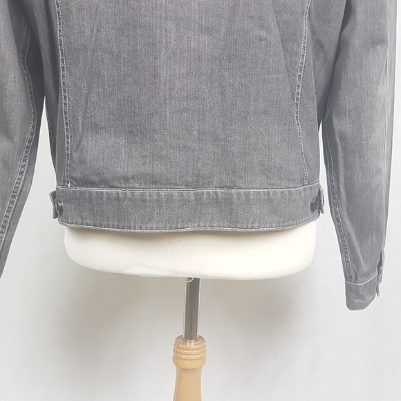 Mary Kay | Jackets & Coats | Mary Kay Gray Denim Jacket | Poshmark